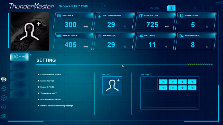 ThunderMaster v4.17 — повышения производительности, функции — Mining.bat